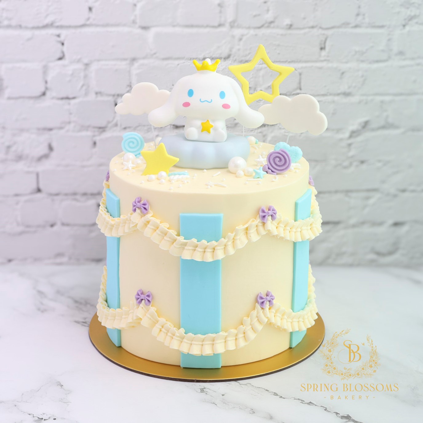 Cinnamoroll Dream Cake - Spring Blossoms Bakery
