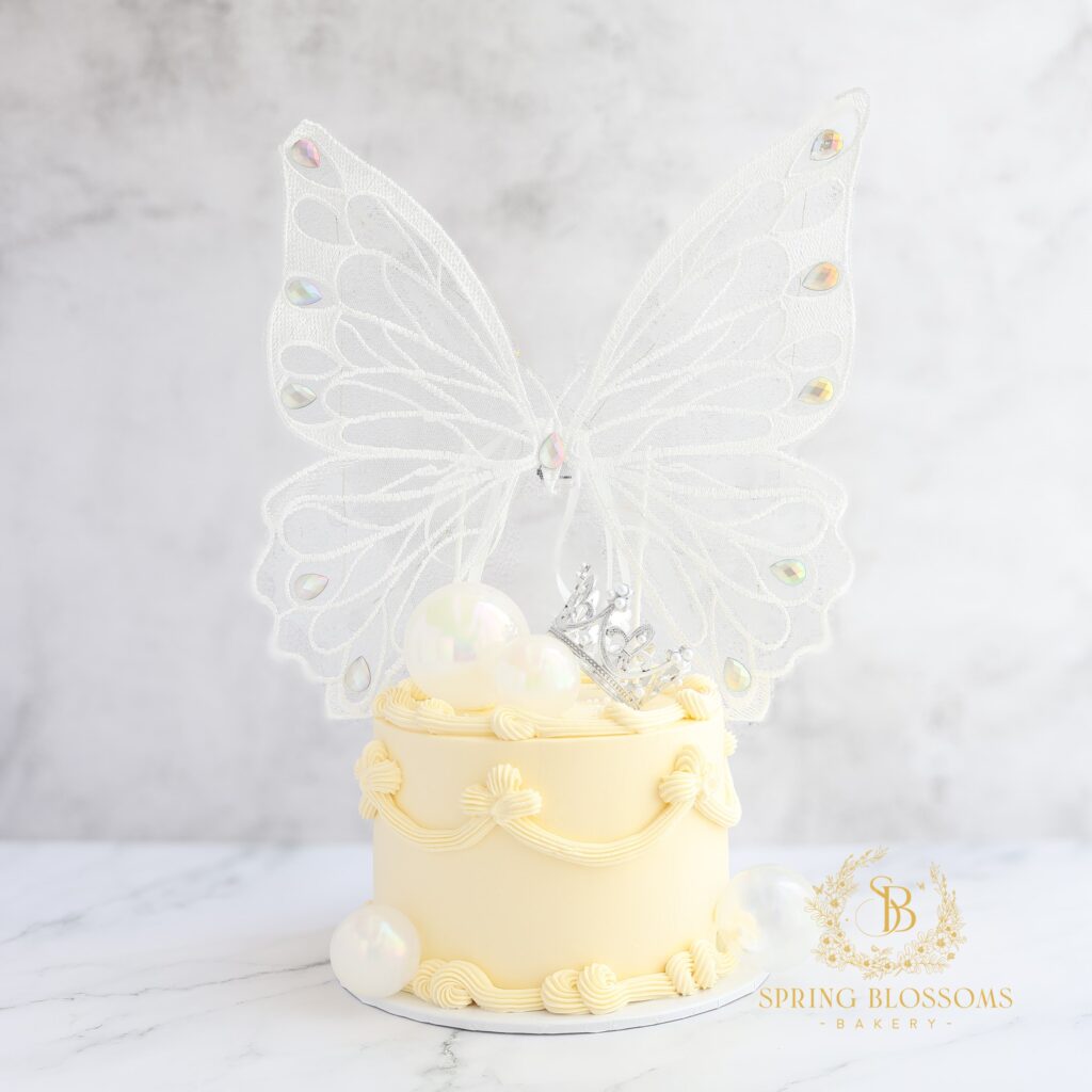 Fantasy Wings Butterfly Cake - Spring Blossoms Bakery